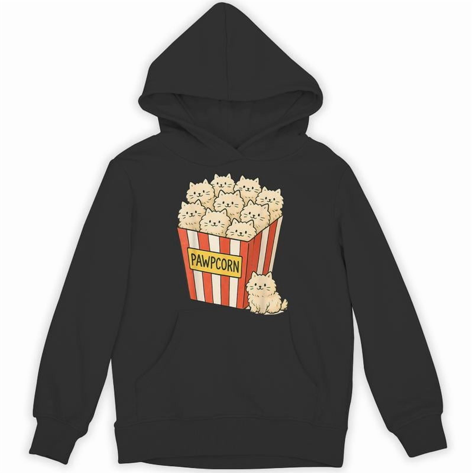 Cat Owner Pawpcorn Popcorn Pun Funny Cute Kittens Cat Lover Sarcastic ...