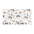 Cat Pattern Bath Mat 39x20 Inch Soft Absorbent Non-Slip Plush Bathroom ...