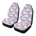 Cat Pattern Car Seat Covers Front Seats Universal Fit for Sedan SUV ...