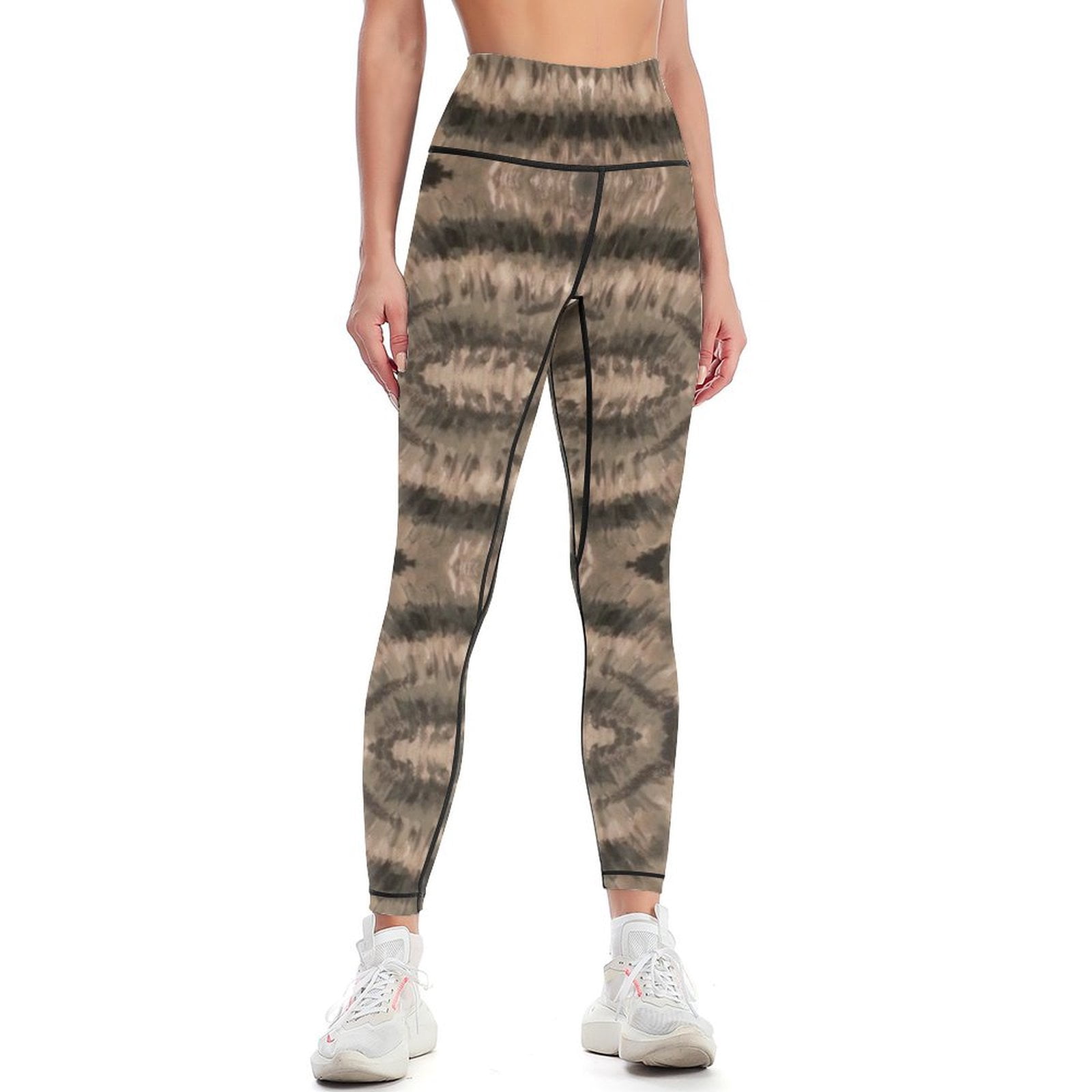 Cat Pattern: Grey Tabby Leggings Women's high waist legging pants ...