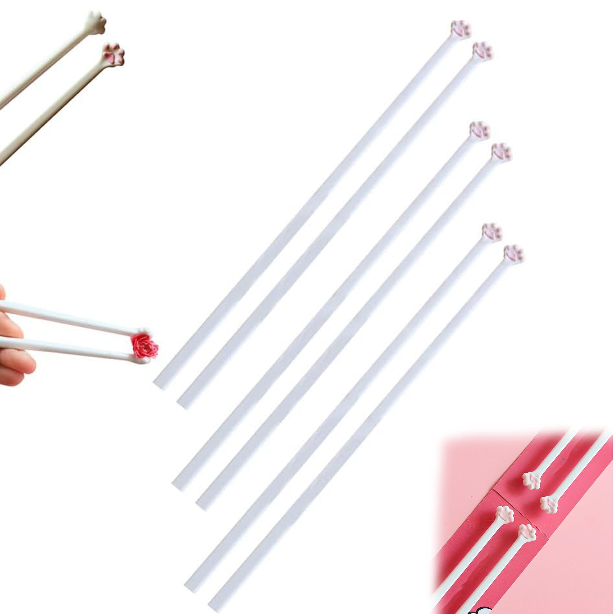 Cat Paw Chopsticks, Reusable Meowgicchopsticks, Durable and Convenient ...
