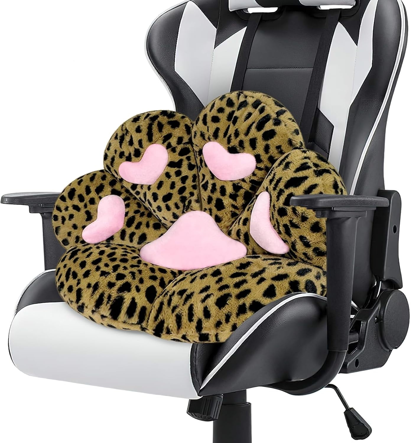 Cat Paw Cushion Comfy Kawaii Chair Plush Cushions Shape Lazy Pillow for ...