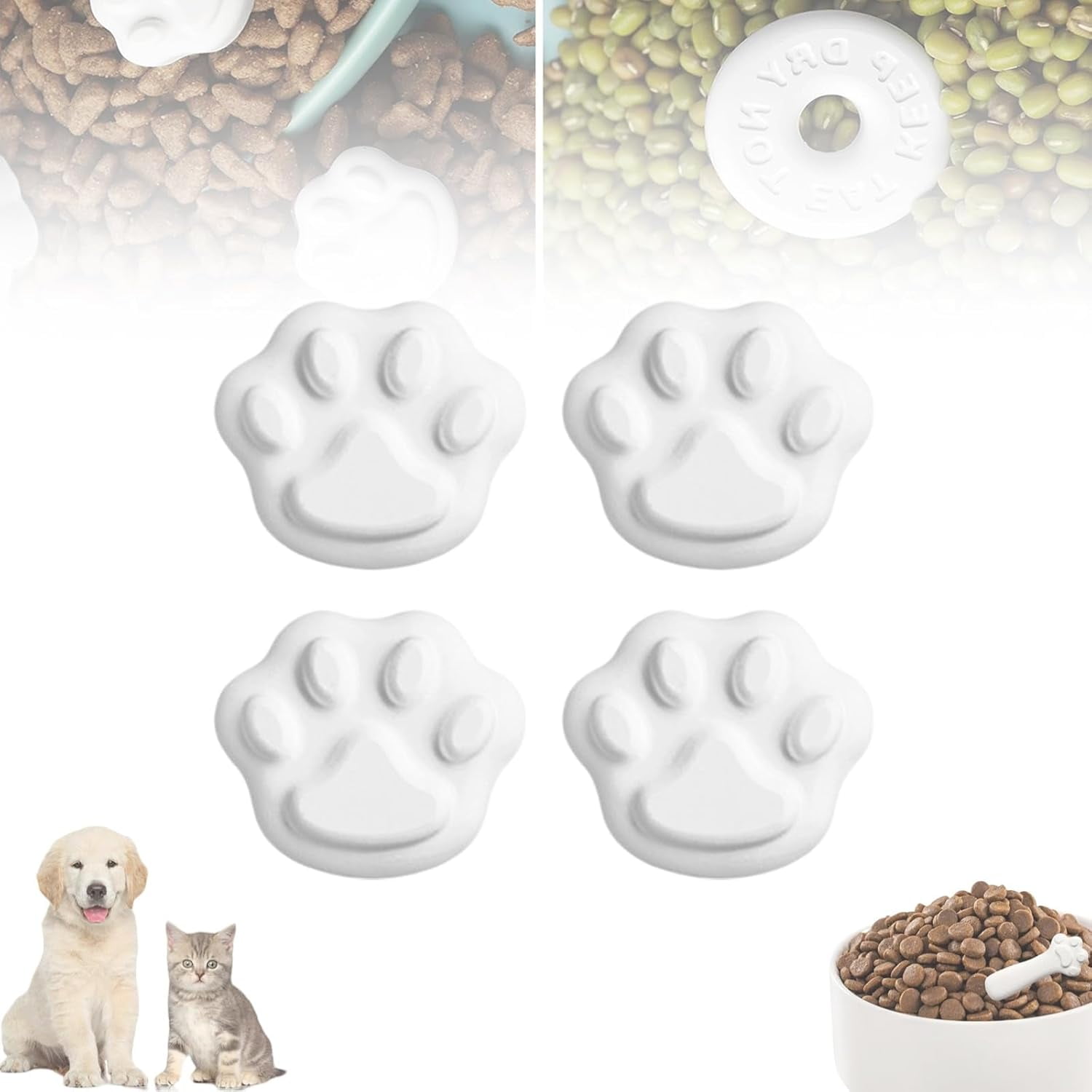 Cat Paw Drying Strip, Pet Food Drying Blocks for Pet Food, Pet Food ...
