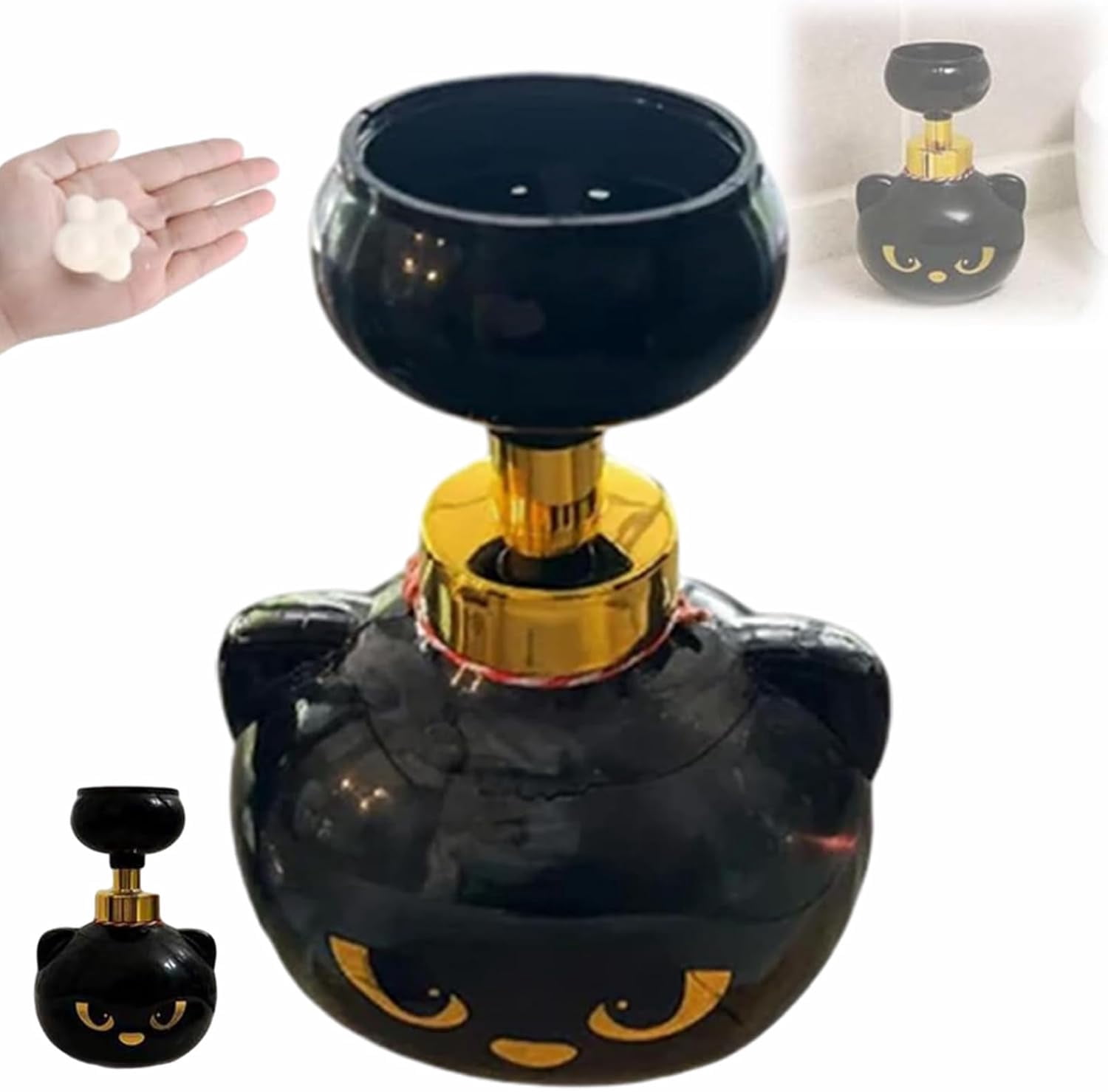 Cat Paw Foaming Hand Soap, Cat Paw Print Soap Dispenser, Cute Cat Paw ...