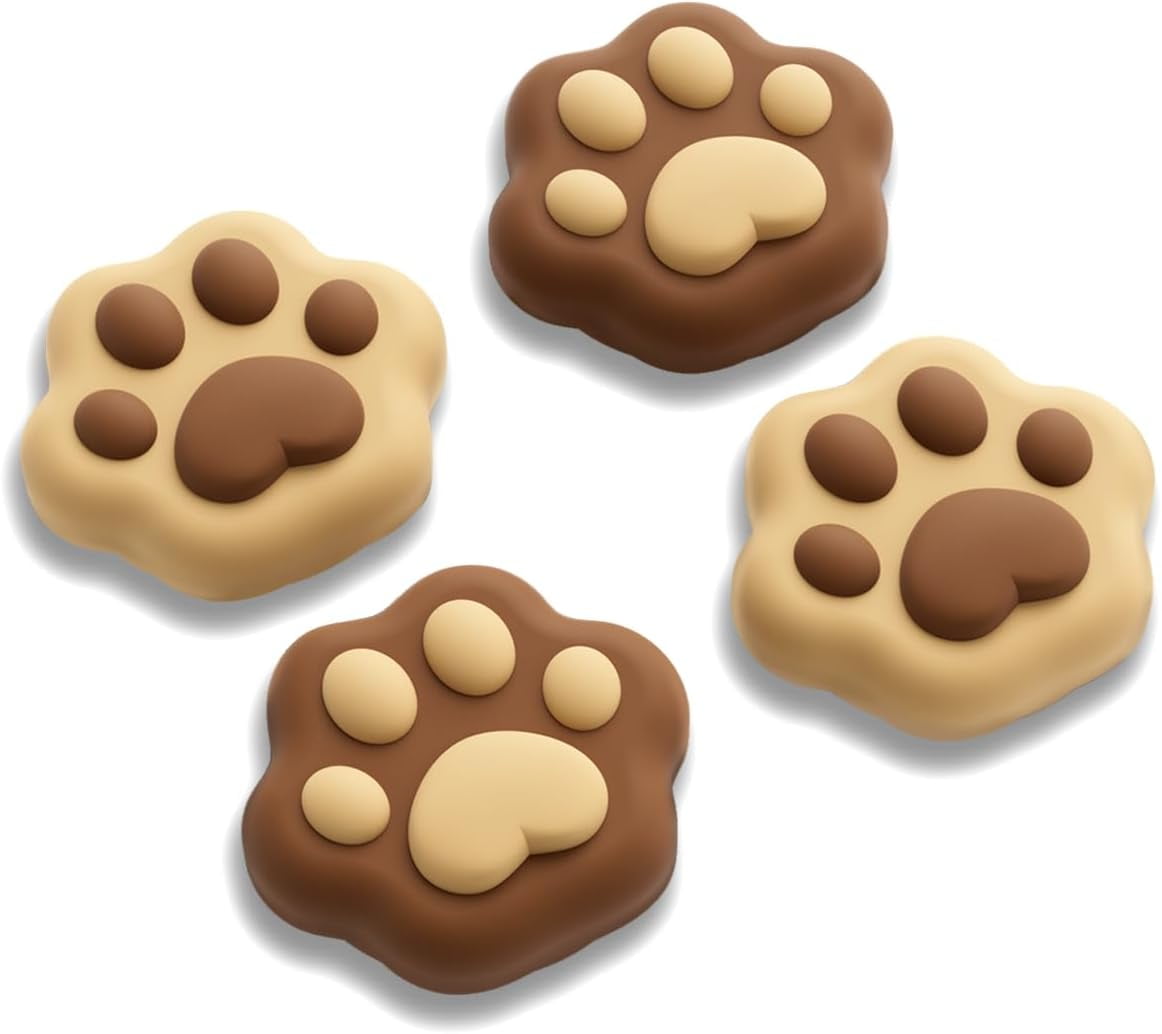 Cat Paw Joystick Caps Compatible with Switch 2, Anti-Slip Silicone ...