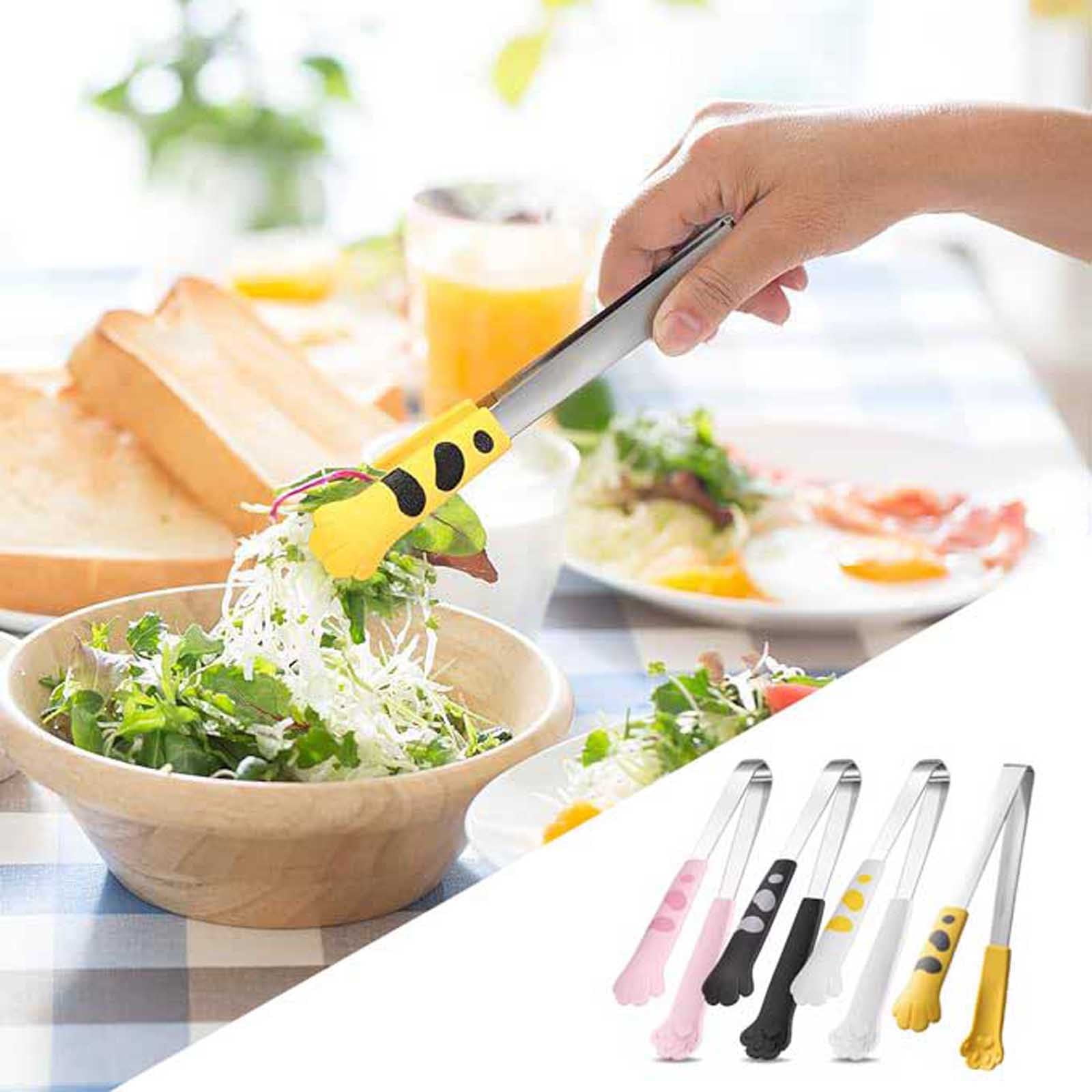 Cat Paw Kitchen Tongs Stainless Steel Food Claws with Ergonomic Grip ...