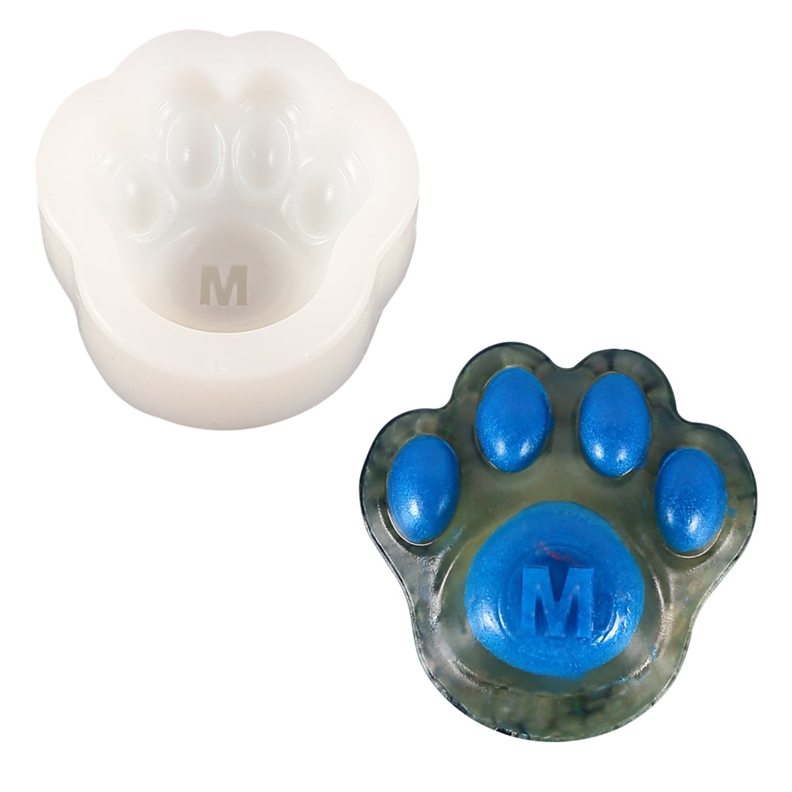 Cat-Paw Mold for Making Soap Plasters Ornament Cake Fondant Decorations ...