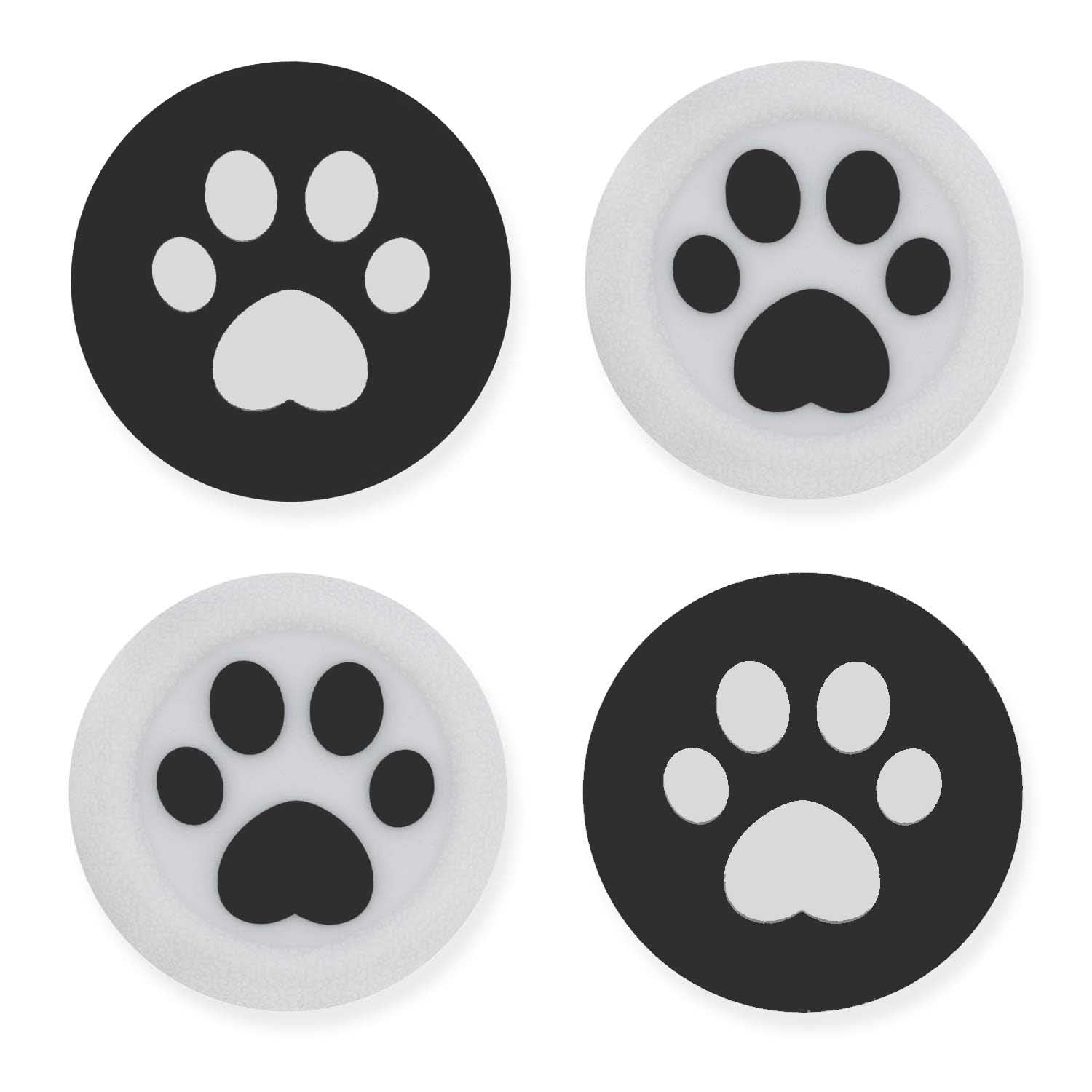 Cat Paw PS4 Controller Thumb Grips-Silicone Joystick Button Caps-Analog ...
