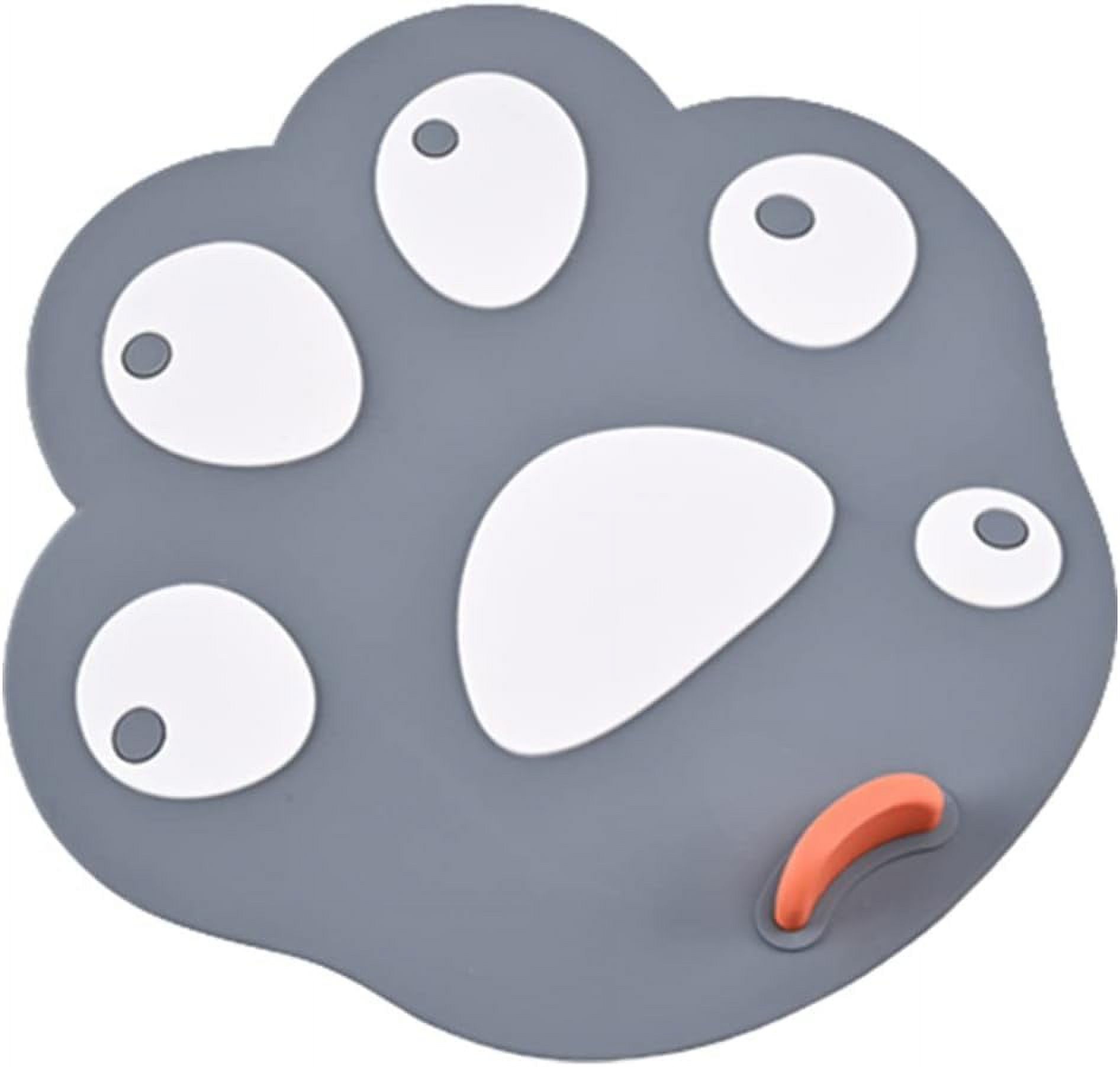 Cat Paw Silicone Floor Drain Covers Silicone Flat Suction Cover Tub ...