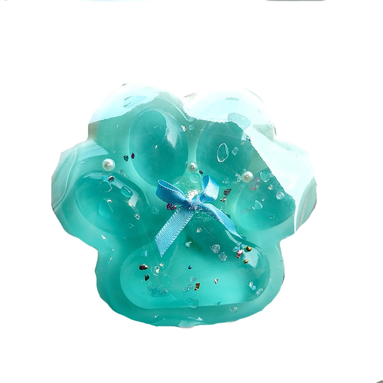 Cat Paw Squeeze Toy, Kawaii Soft Cat Paw Squeeze Sensory Toy with 10 ...