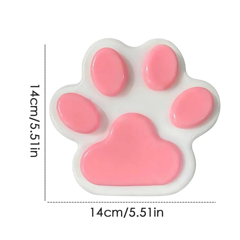 Cat Paw Squeeze Toy Large Squeeze Cat Paw Toys Silicone PVC Toys Sticky ...