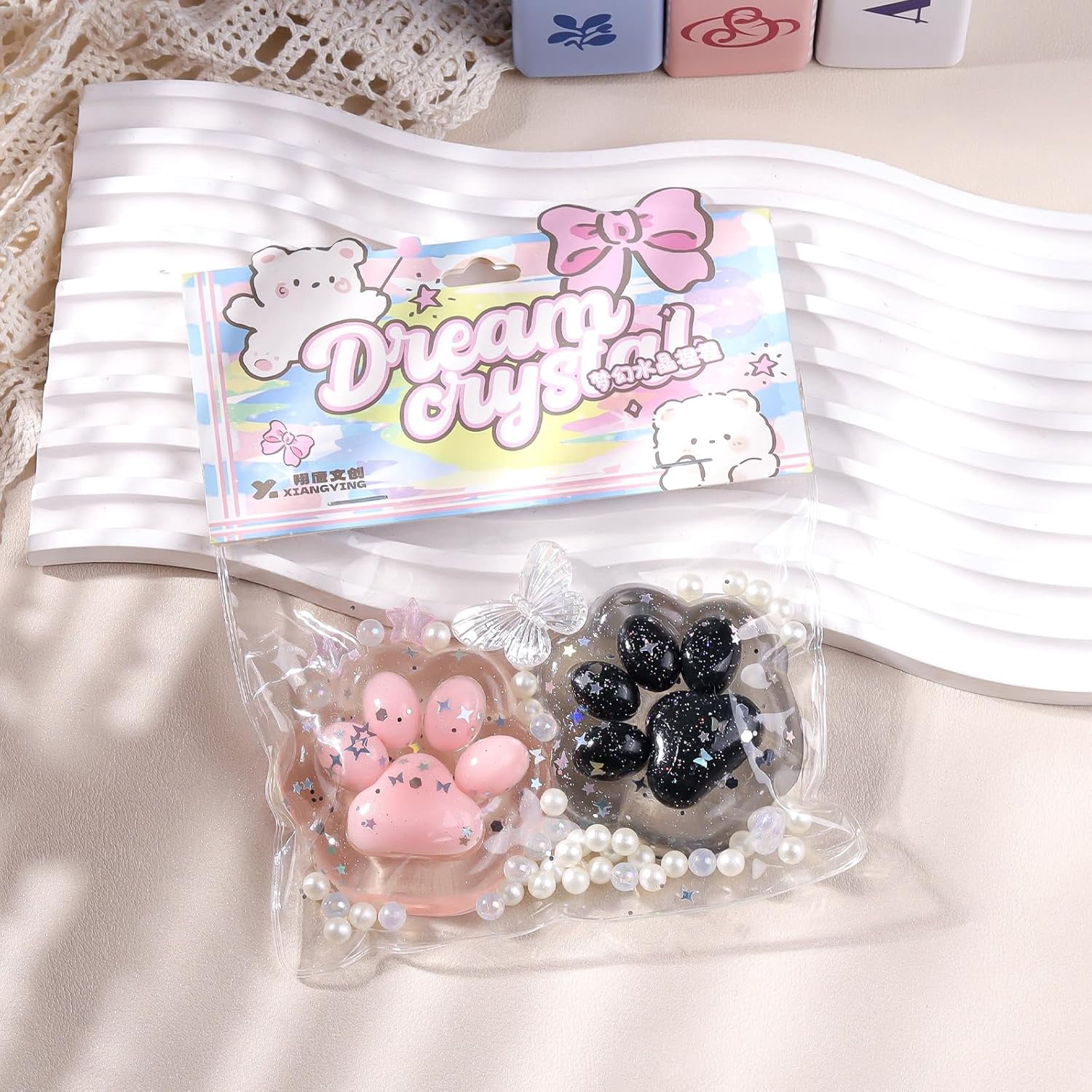 Cat Paw Squishies: Squeeze Toys for Stress Relief. Soft Sensory Novelty ...