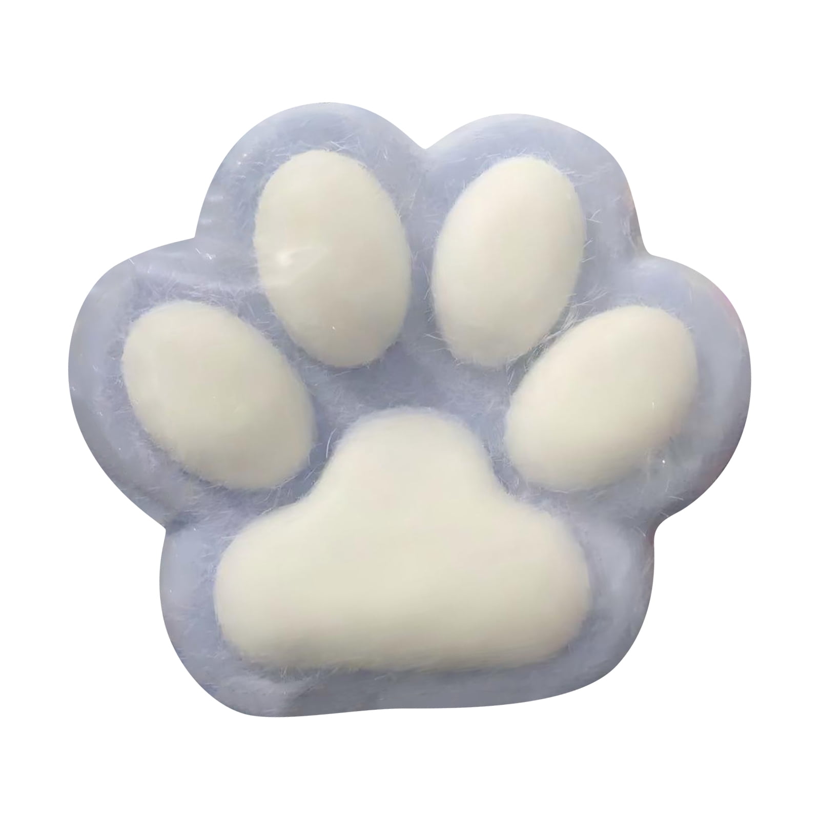 Cat Paw Squishy , 4.7 Inch Soft Velvet Sensory for Anxiety Relief ...