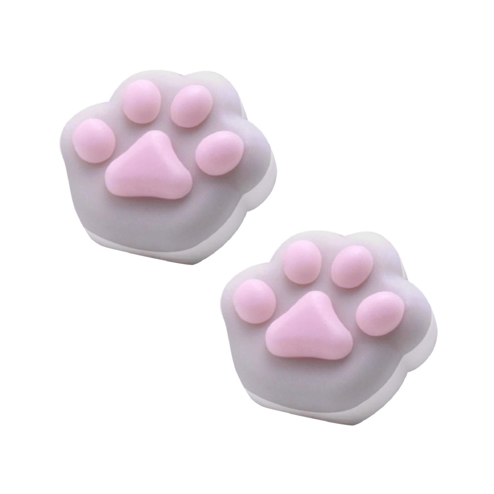 Cat Paw Squishy Toy, Clear Cat Paw Squeeze Toys, 3.9in Squishy Stress ...