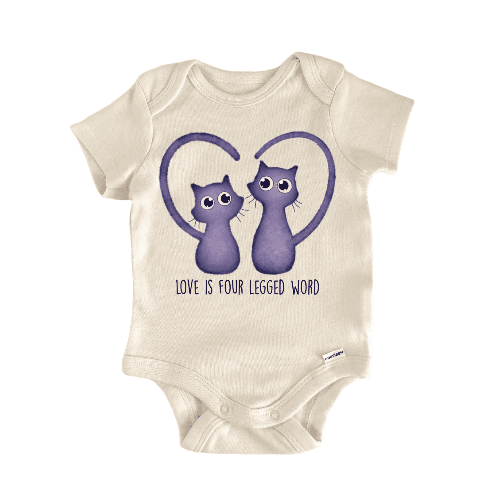 Cat Pet Love Four Legged - Baby Bodysuit - Walmart.com