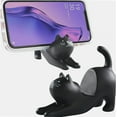 Cat Phone Stand, Cute Desktop Smartphone Holder, Vertical or Horizontal ...