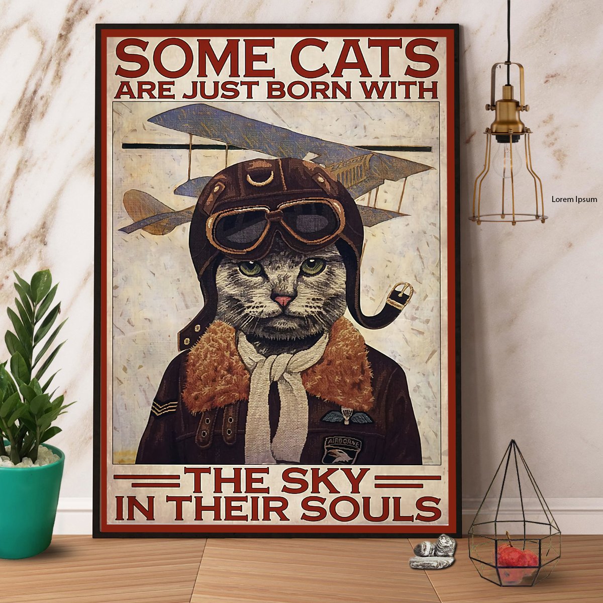 Cat Pilot Some Cats Are Just Born With The Sky In Their Souls Paper ...