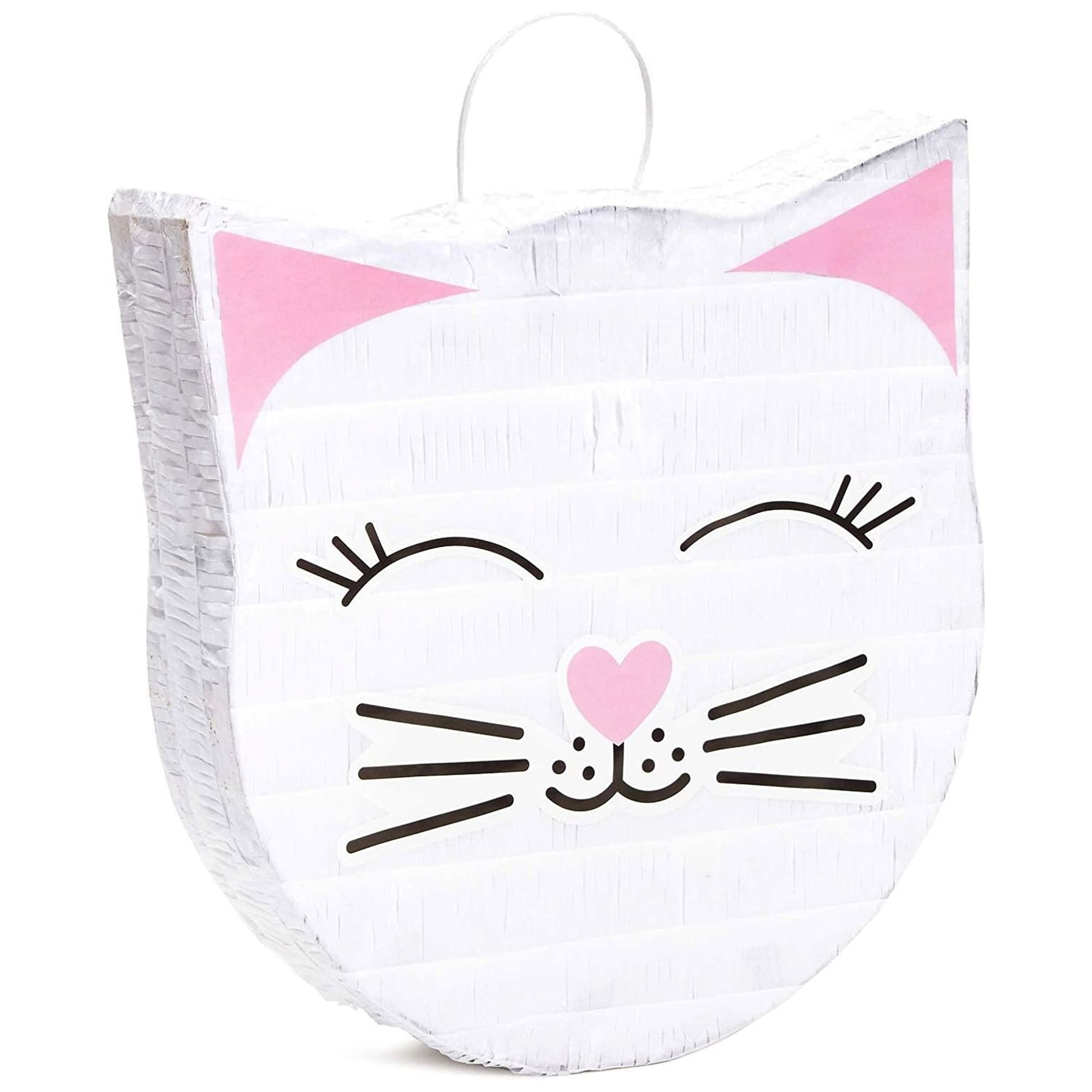 Small Cat Pinata for Kids, Kitty Birthday Party Supplies, Kitten Themed ...