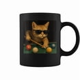 Cat Playing Pool Billiards In Lounge Cool Cats Coffee Mugs - Walmart.com