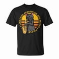 Cat Playing Saxophone I Like Cats And Maybe 3 People TShirt - Walmart.com