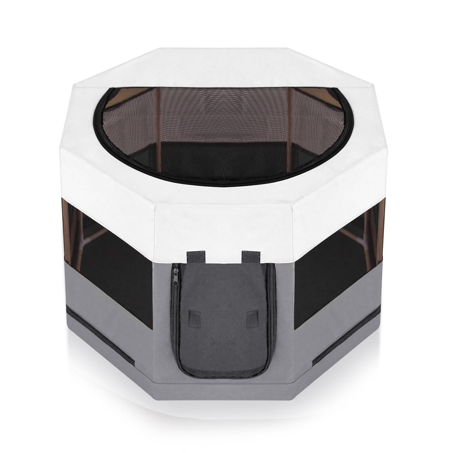 Cat Playpen for Small Animals Wood Frame Cats Cage Indoor Kitten Crate ...