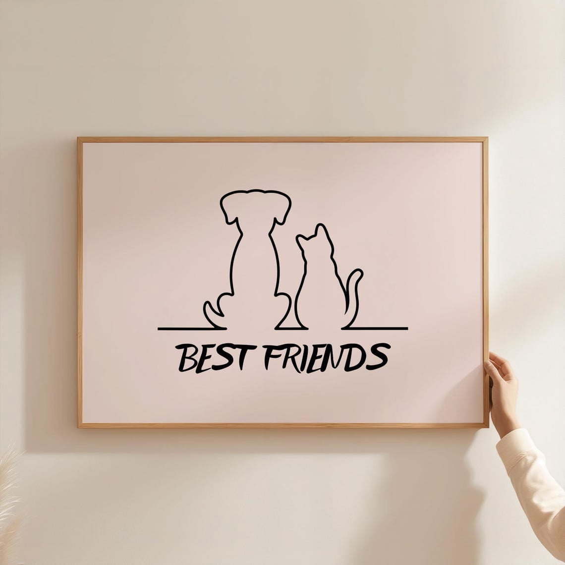 Cat Poster - Best Friends High Quality Cat Poster For Your Home Or As A ...