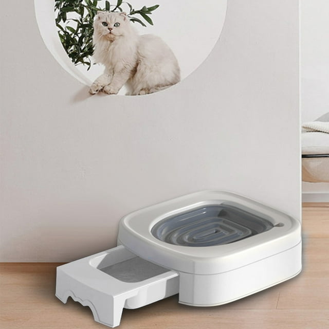 Cat Potty Training Toilet,Reusable Puppy and Kitten Litter Pad, Kitten ...