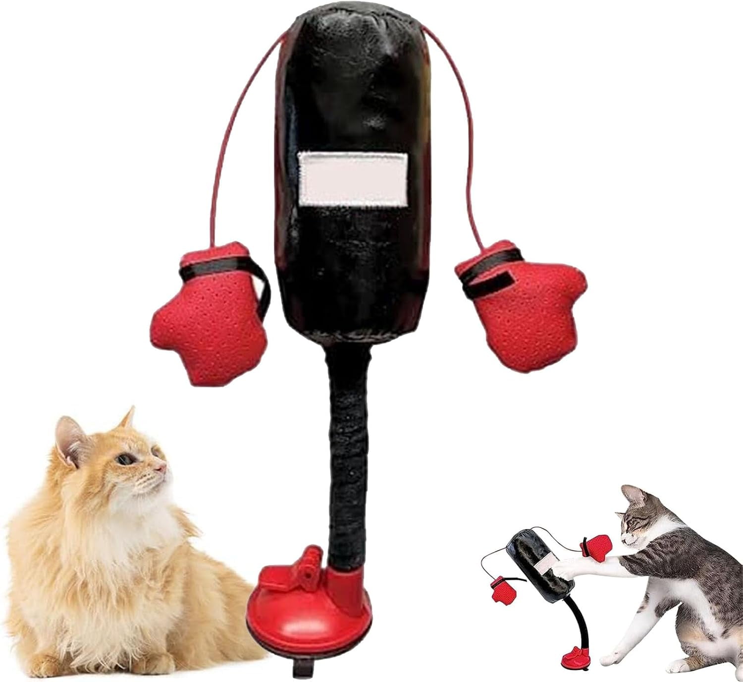 Cat Punching Bag Toy, Cat Boxing Toy, Cat Boxing Toy with Suction Cup ...