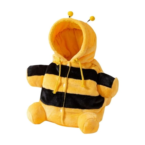 Cat Puppy Plush Outing Backpack Cute Bear Bee Design Anti-Escape Bag ...