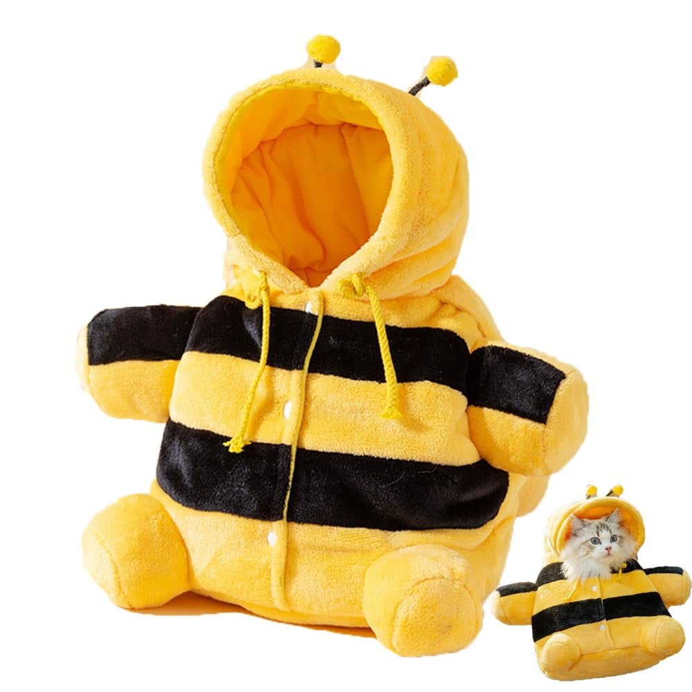 Cat Puppy Plush Outing Backpack, Cute Cat Carrier, Kitten Backpack ...