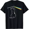 Cat Rainbow Light Cool Prism Science Spectral Men Women T-Shirt S-5XL ...