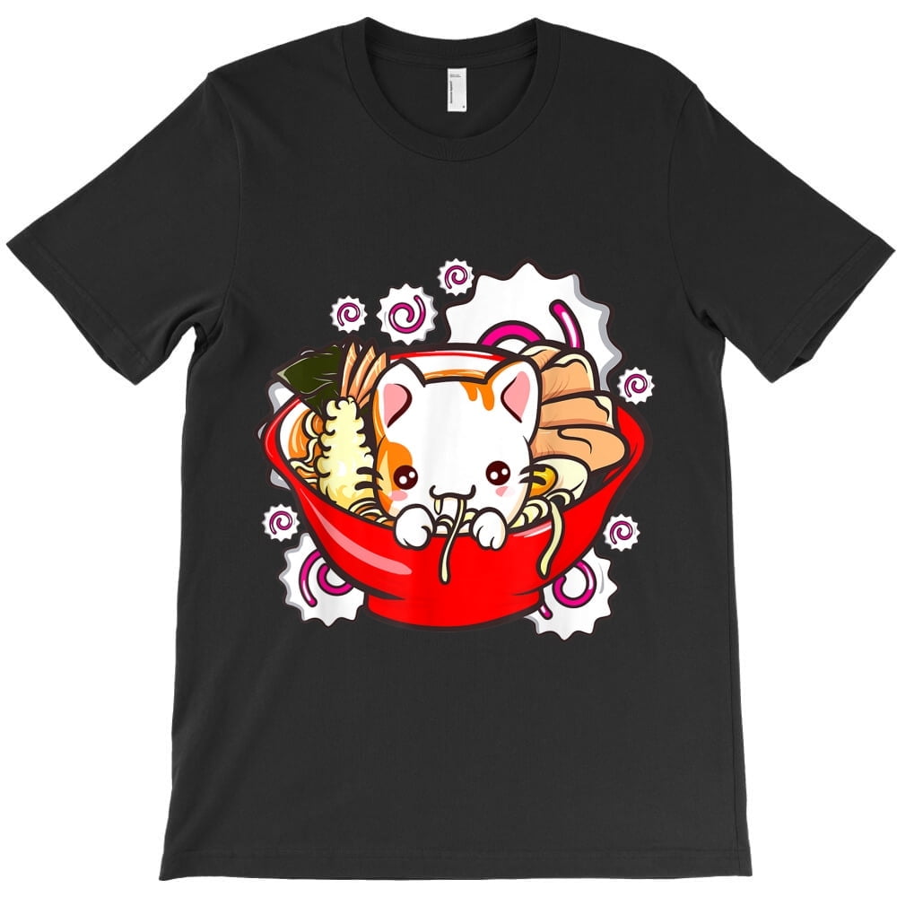 Cat Ramen Bowl Funny Anime Japanese Noodles Kawaii Neko Girls Gift ...