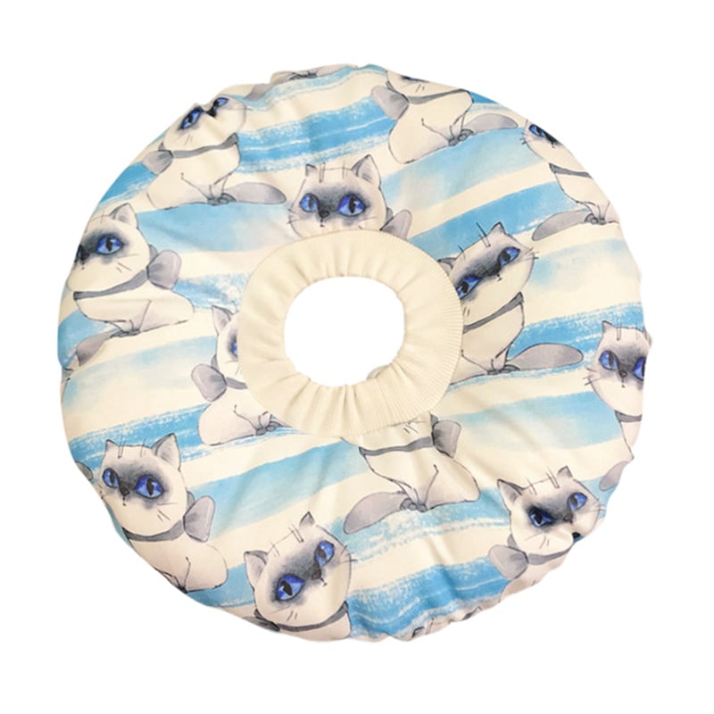 Cat Recovery Collar, Cute Neck Cone After Surgery, Adjustable ...