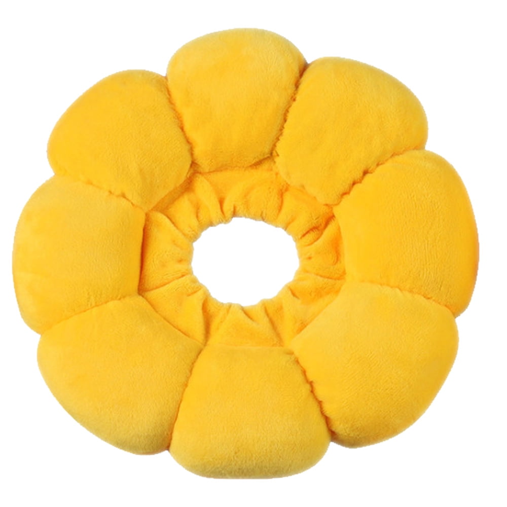 Cat Recovery Collar - Cute Sun Flower Neck Cat Cones After Surgery ...
