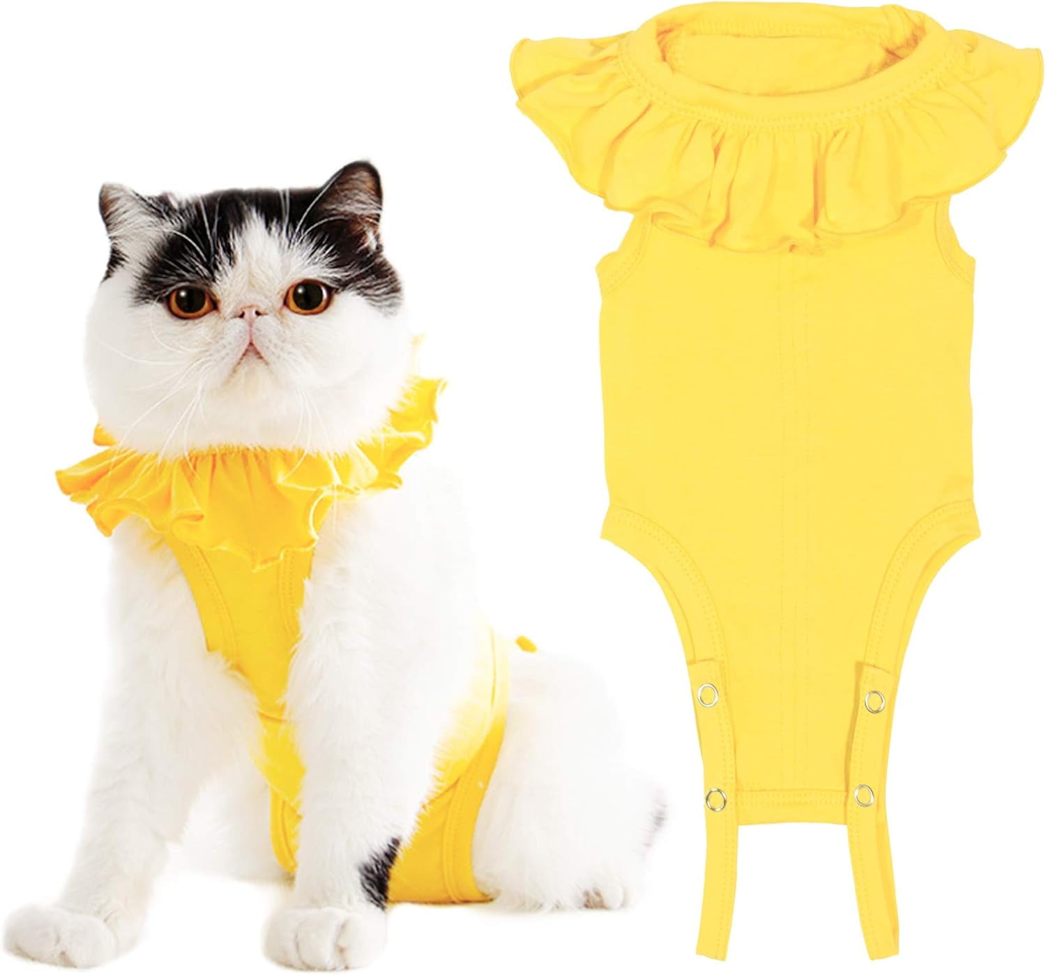 Cat Recovery Suit for Abdominal Wounds and Skin Diseases,Breathable ...