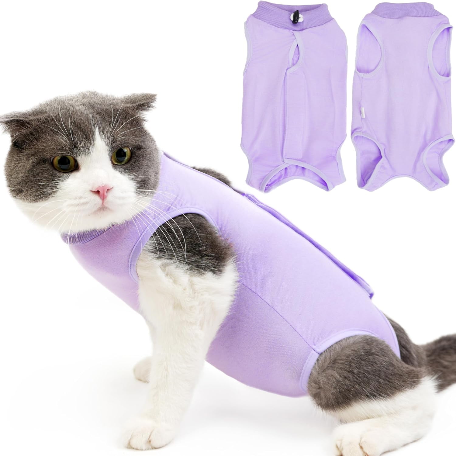 Cat Recovery Suit for Abdominal Wounds or Skin Diseases,Kitten Onesie ...