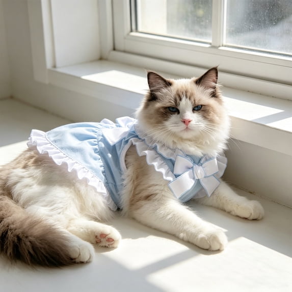 Cat Recovery Suit Anti Lick Protective Onesie for Spay Neuter Surgery ...