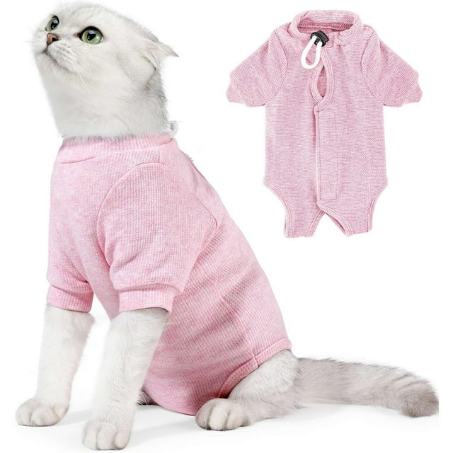 Cat Recovery Suit Female Cat Onesie for Cats After Surgery, Cat Surgery ...