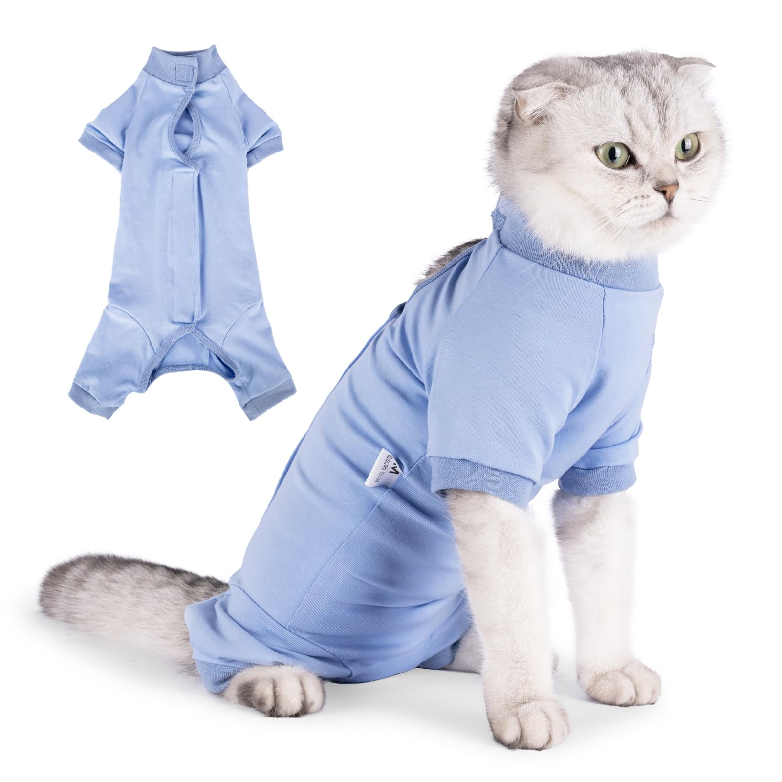 Cat Recovery Suit After Surgery for Female Male Pet Surgical Pajamas ...
