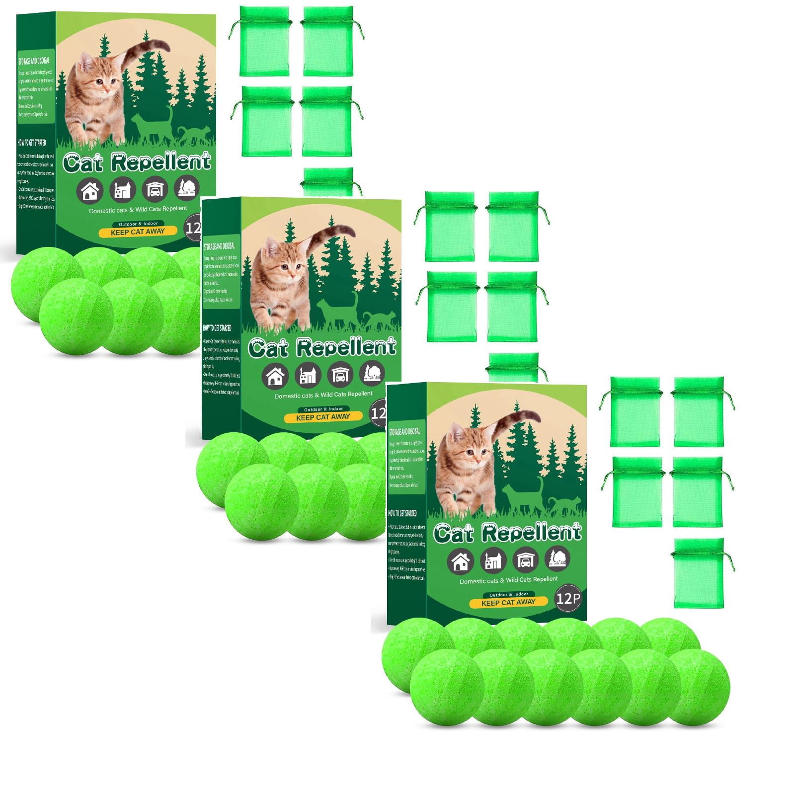Cat Repellent Outdoor, Dog Repellent, Natural Peppermint Oil Cat&Dog ...