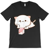 Cat Samurai Japanese Funny Samurai Ninja Cat Kawaii Tattoo Graphic ...