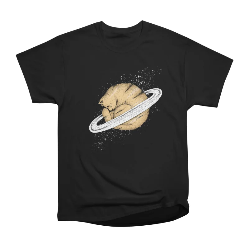Cat Saturn Caturn T-Shirt Tee Gift For Him Merch For Her Apparel For ...