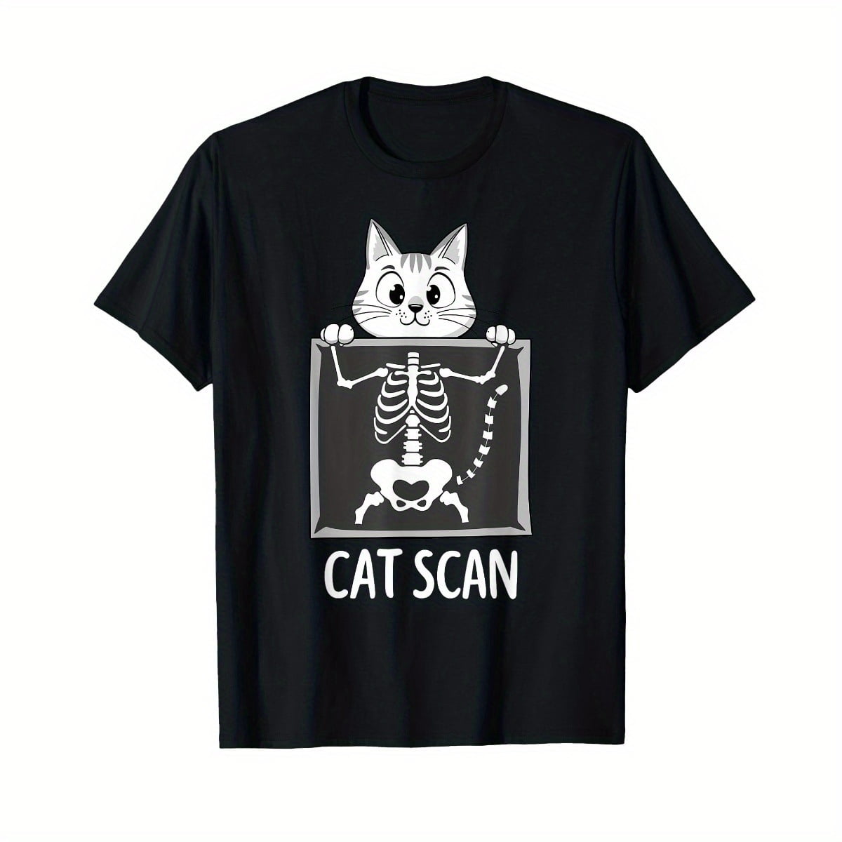 Cat Scan Funny Science Meme X-Ray Cats Joke Radiologist T-Shirt ...