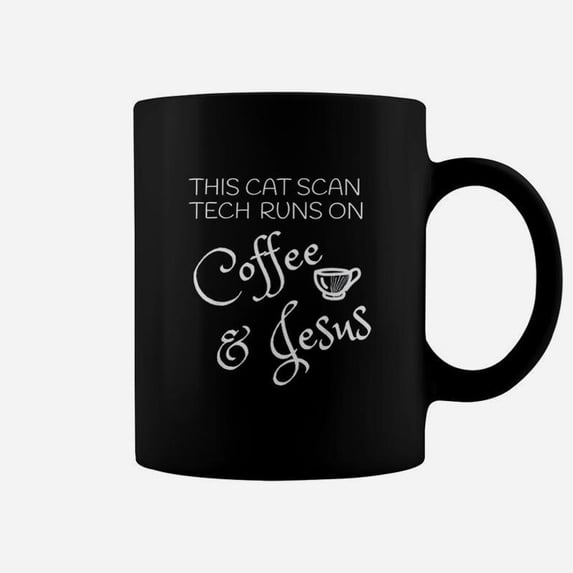 Cat Scan Tech Runs On Coffee Jesus Ct Technologist Rad Coffe - Walmart.com