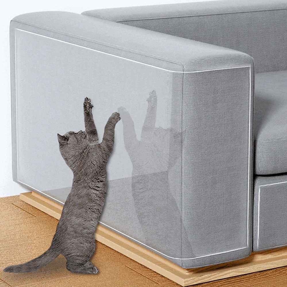 Cat Scrapers Cat Scratcher Sofa Tape Scratching Post Furniture ...