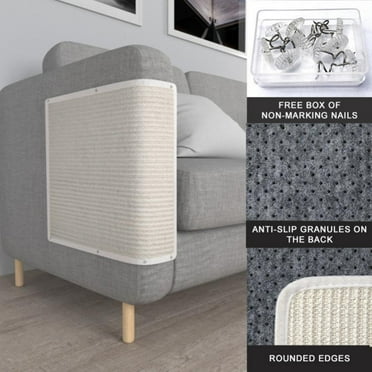 Navaris Cat Scratch Mat Sofa Protector - Natural Sisal Furniture ...