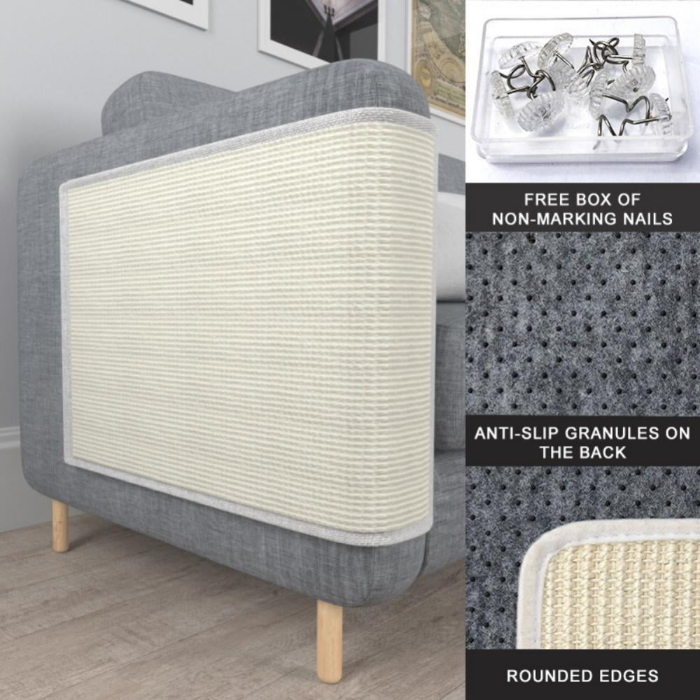 Cat Scratch Furniture Couch Protector With Natural Sisal For Protecting
