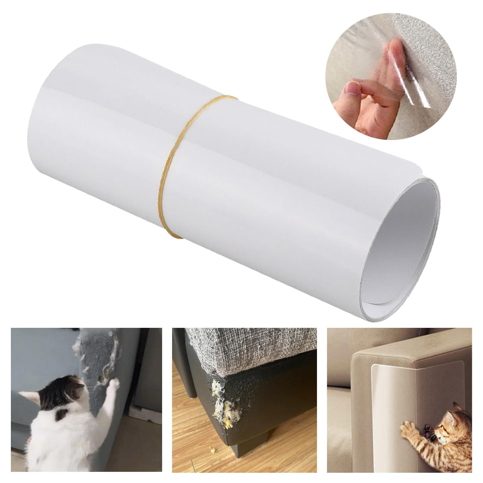 Cat Scratch Furniture Protector, Clear Premium Heavy Duty Flexible ...