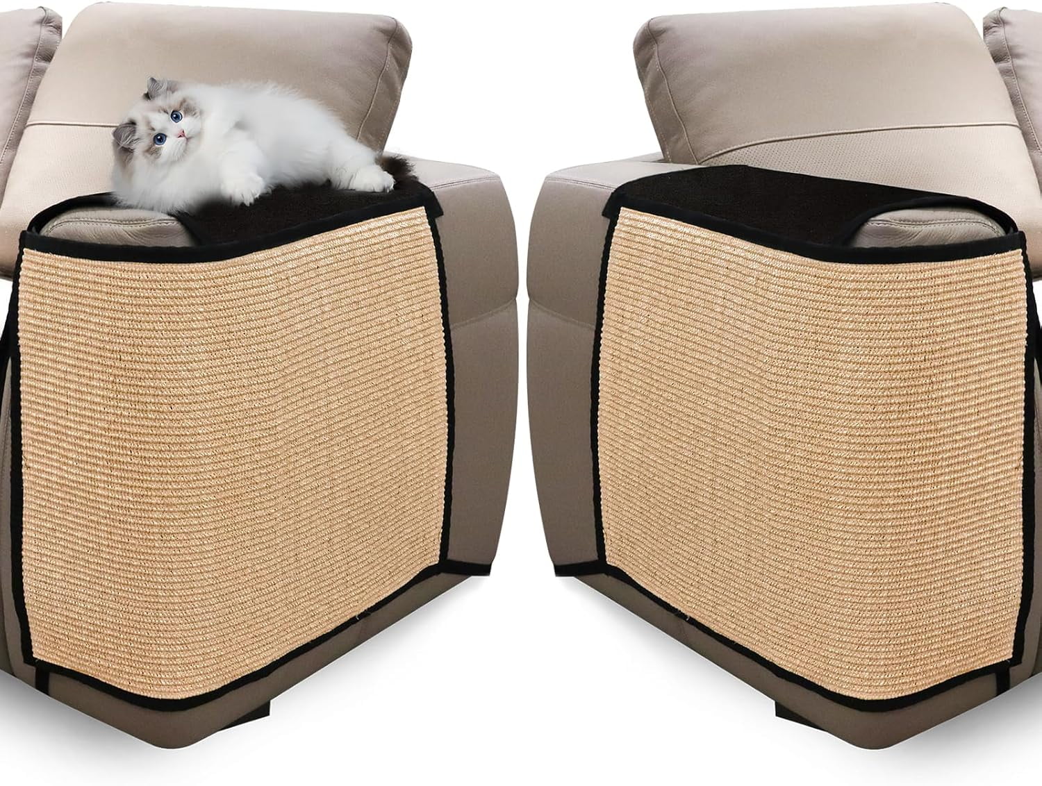 Cat Scratch Furniture Protector Natural Sisal Anti-Scratching Mat for ...