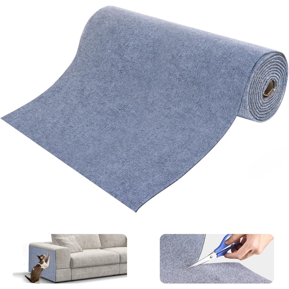 Cat Scratch Mat, Trimmable Self-Adhesive Cat Scratch Furniture ...